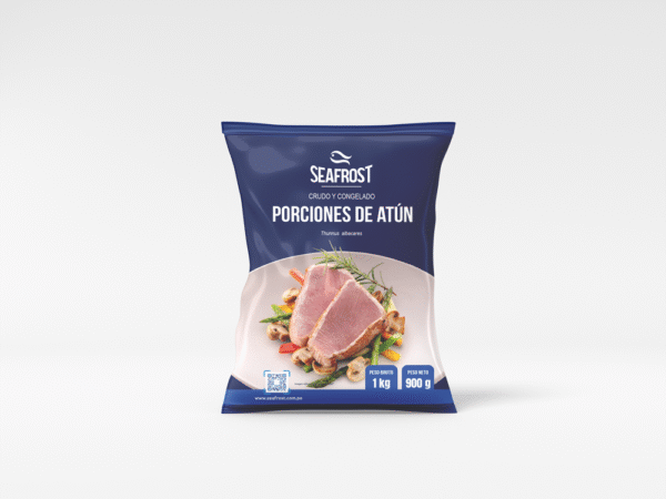 ATUN PORCIONES CTTO 180-240 gr/pz IVP 1kg SEAFROST - Seafrost